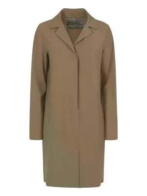 Herno Single-breasted Coat - Brown