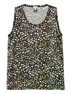 Loewe Printed Tank Top - Brown