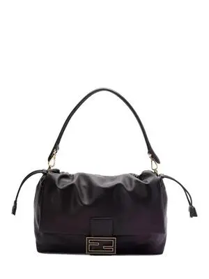 Fendi Mamma Baguette Shoulder Bag - Black