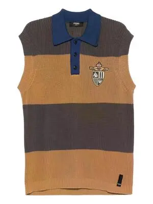 Fendi Cotton Polo Shirt - Brown