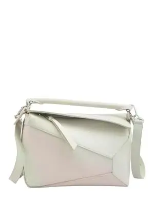 Loewe Small Puzzle Tote - White