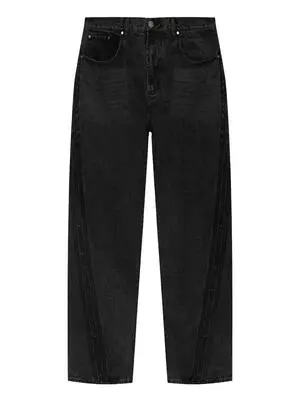 Adidas Adidas Straight Leg Jeans Blue