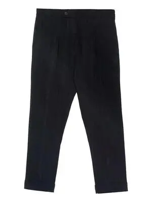 D4.0 Seersucker Trousers - Blue