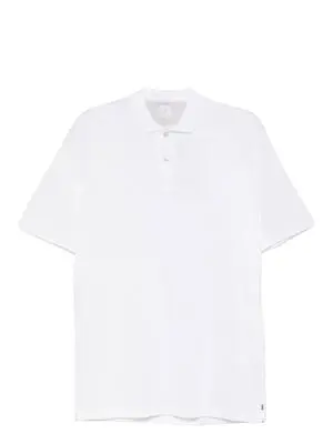 Eleventy Cotton Polo Shirt - White