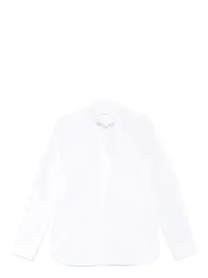 Saint Laurent Wingtip-collar Cotton Shirt - White