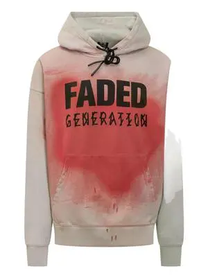 44 LABEL GROUP Faded Generation Hoodie - Neutrals