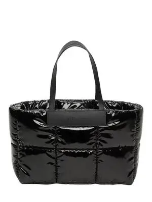 VEECOLLECTIVE Quilted Tote Bag - Black