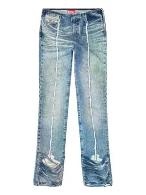 DIESEL D-ginna Denim Jeans - Blue