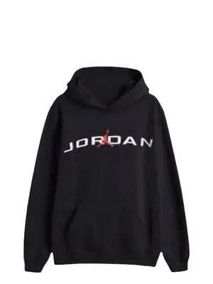 JORDAN Essentials Fleece Hoodie - Black/red/white