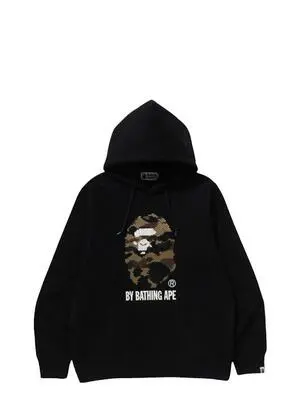 A BATHING APE 1st Camo Bathing Ape Pullover Hoodie - Black