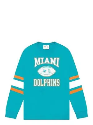 OVO X Nfl Miami Dolphins Longsleeve T-shirt - Teal