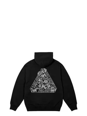 PALACE Zodiac Triferg Hood - Black