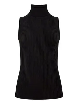 Dolce & Gabbana Dna Wool-blend Top - Black
