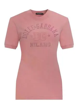 Dolce & Gabbana Cotton T-shirt - Pink