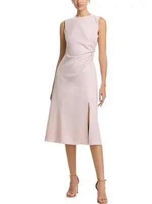 BOSS Dianah Ruched Midi Dress - Open Misc