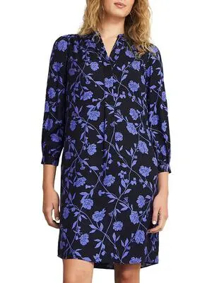 HOBBS LONDON Valeria Dress - Navy Twilight