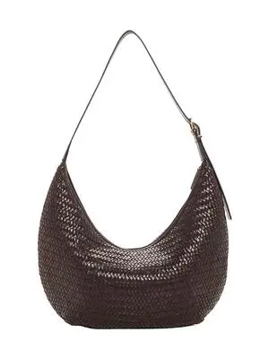 Madewell The Essential Curve Shoulder Bag - Coffee Bean