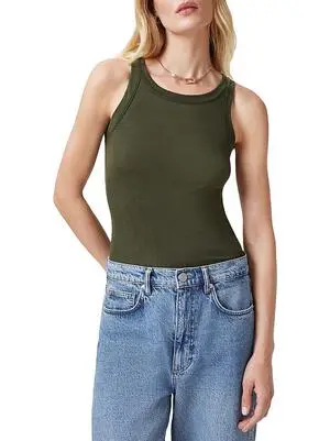 ALLSAINTS Rina Tank Top Grape Leaf