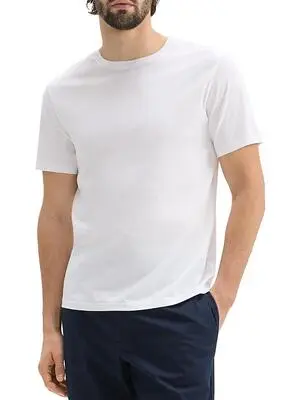 Theory Precise Tee In Cotton Jersey White