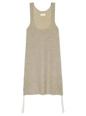 Zadig&Voltaire Daby Mini Dress - Gold
