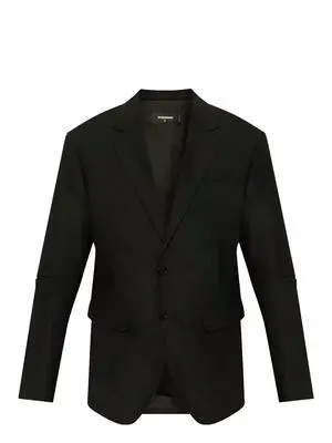 Dsquared2 Cut-out Sleeve Blazer - Black