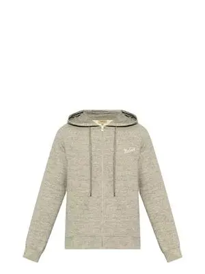 Woolrich Logo-print Hoodie - Grey