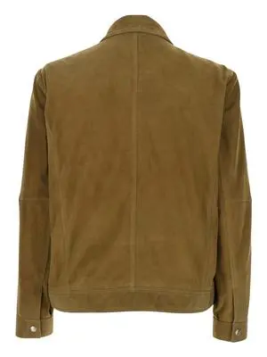 ARMA Jacket With Classic Collar And Zip Closure