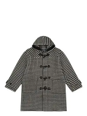 DENIM TEARS X Stussy Spade Jacquard Duffle Coat - Multicolor