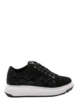 KARL LAGERFELD Karl Lagerfeld Logo Suede Sneakers
