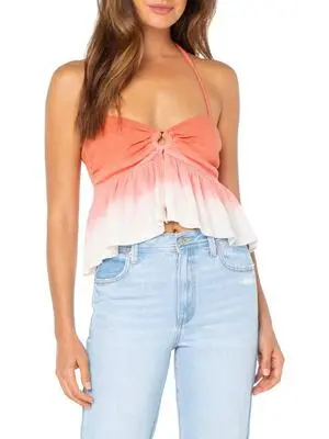 Roxy Magic Hour Ombré Halter Top - Ginger Spice