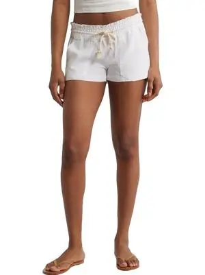 Roxy Oceanside Cotton Shorts - Sea Salt