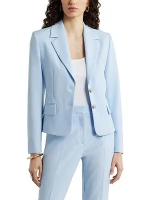 Nordstrom The Hanna Slim Fit Blazer Blue Floaty