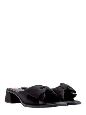 Camper Camper Kora Bow Slide Sandal Black