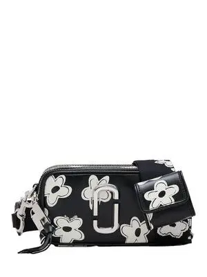 Marc Jacobs Marc Jacobs The Snapshot Daisy Crossbody Bag Black/white