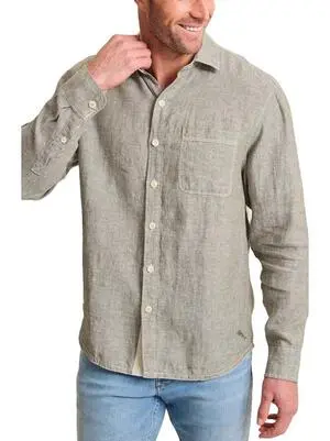 Tommy Bahama Paradise Breezer Linen Shirt - Natural