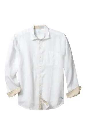 Tommy Bahama Paradise Breezer Linen Shirt - White