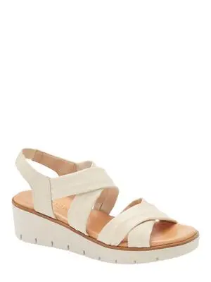 Cordani Margo Wedge Sandal - Beige