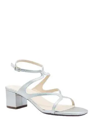TOUCH UPS Cora Ankle Strap Sandal - Silver