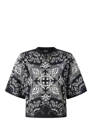 PINKO PINKO Paisley Print T-Shirt