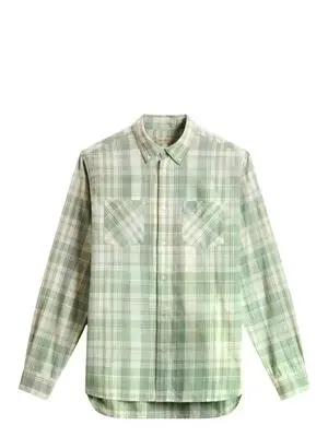 Woolrich Madras-checked Shirt - Green