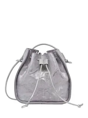 FORTE_FORTE Lather Bucket Bag - Grey