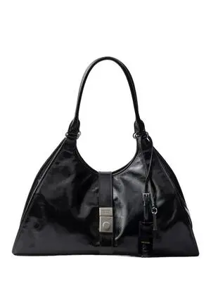 Prada Leather Tote Bag - Black