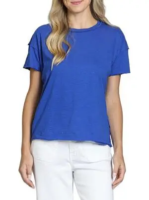 APNY Boyfriend Cotton T-shirt - Dazzling Blue
