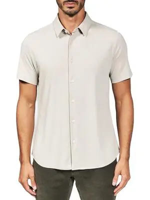 7 Diamonds Alldridge Short Sleeve Button-up Shirt - Sand