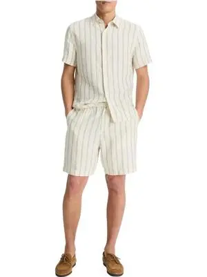 Vince Mesa Hemp Beach Short - Stripe