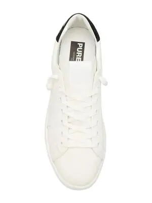 GOLDEN GOOSE Purestar Leather Low-top Sneakers - Optic White/black