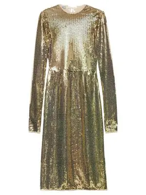 Prada Sequinned Dress - Gold