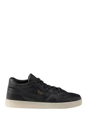 Prada Leather Sneakers - Black