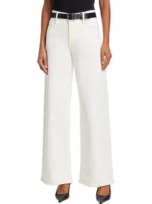 FRAME Le Slim Palazzo High-Rise Wide-Leg Jeans