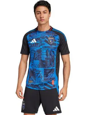 Adidas San Jose Earthquakes 25/26 Home Authentic Jersey - Black